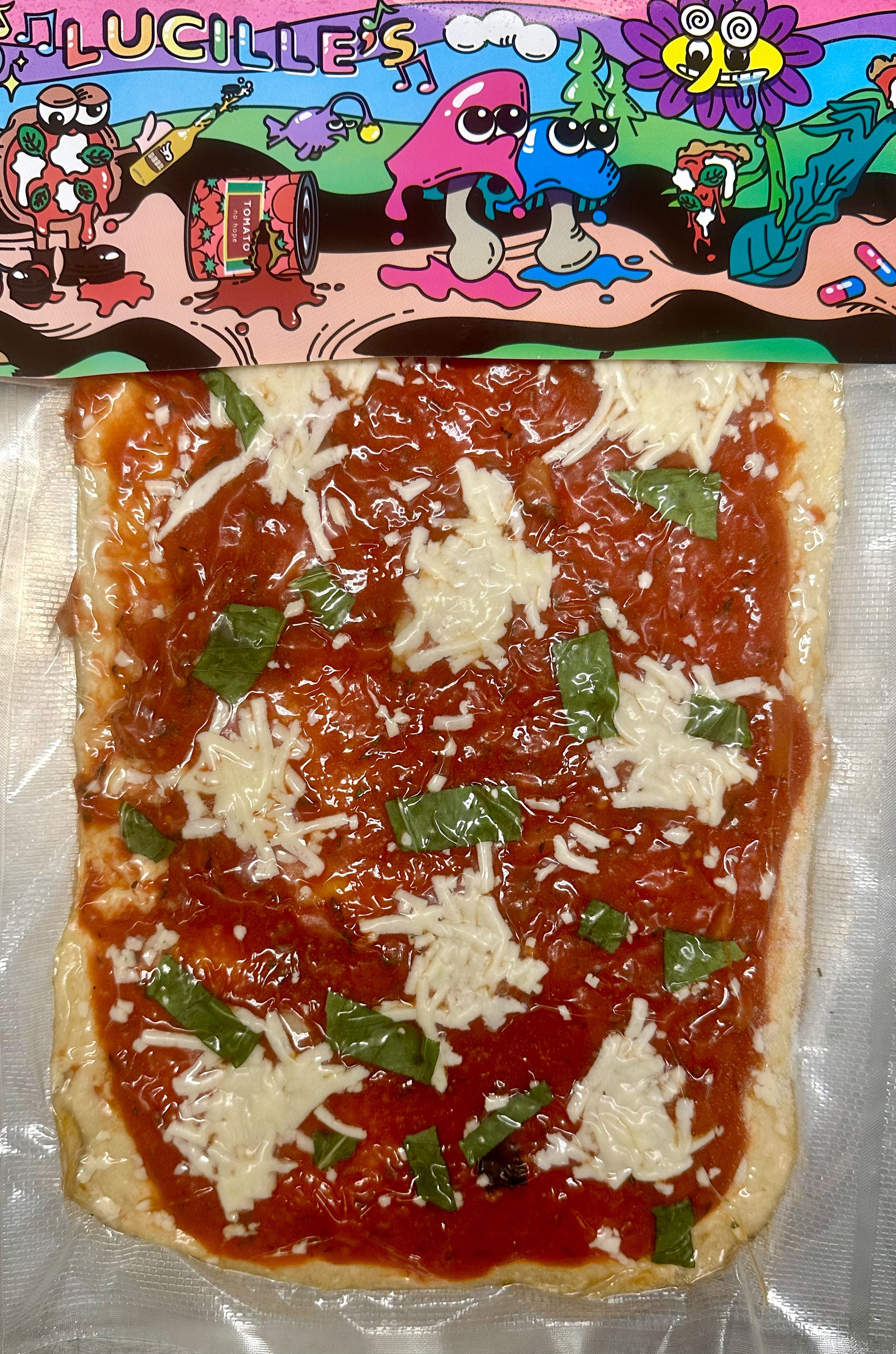 Lucille's Frozen Grandma Square Pizza Pie | Lucille's